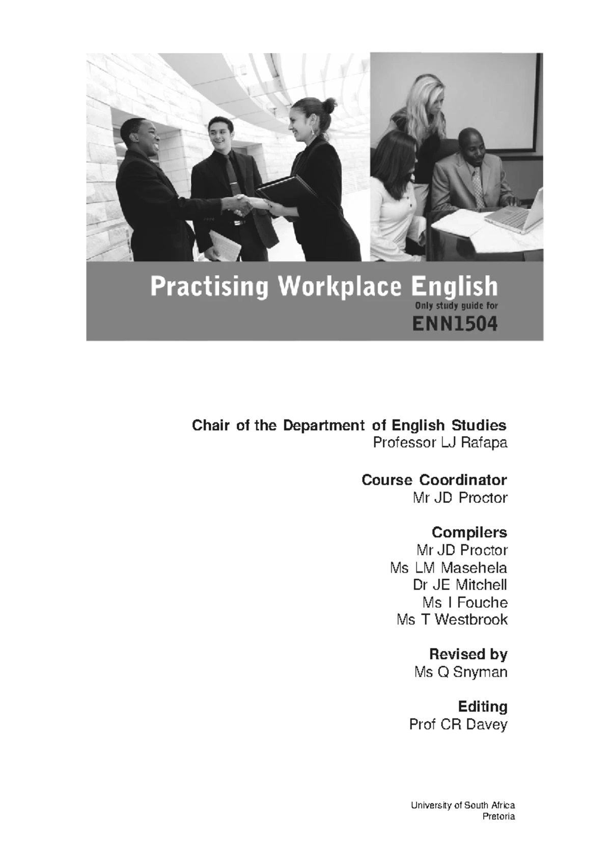 ENN1504 Assignment 03: Portfolio Checklist & Investigative Report - Studocu