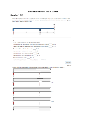 Equation sheets SIN 311 2025 Final - Equation Sheets Department of ...
