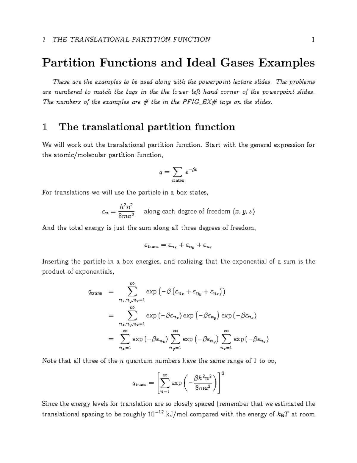 Module 04 Thermodynamic Practice Problems & Solutions (Thermo 101 ...