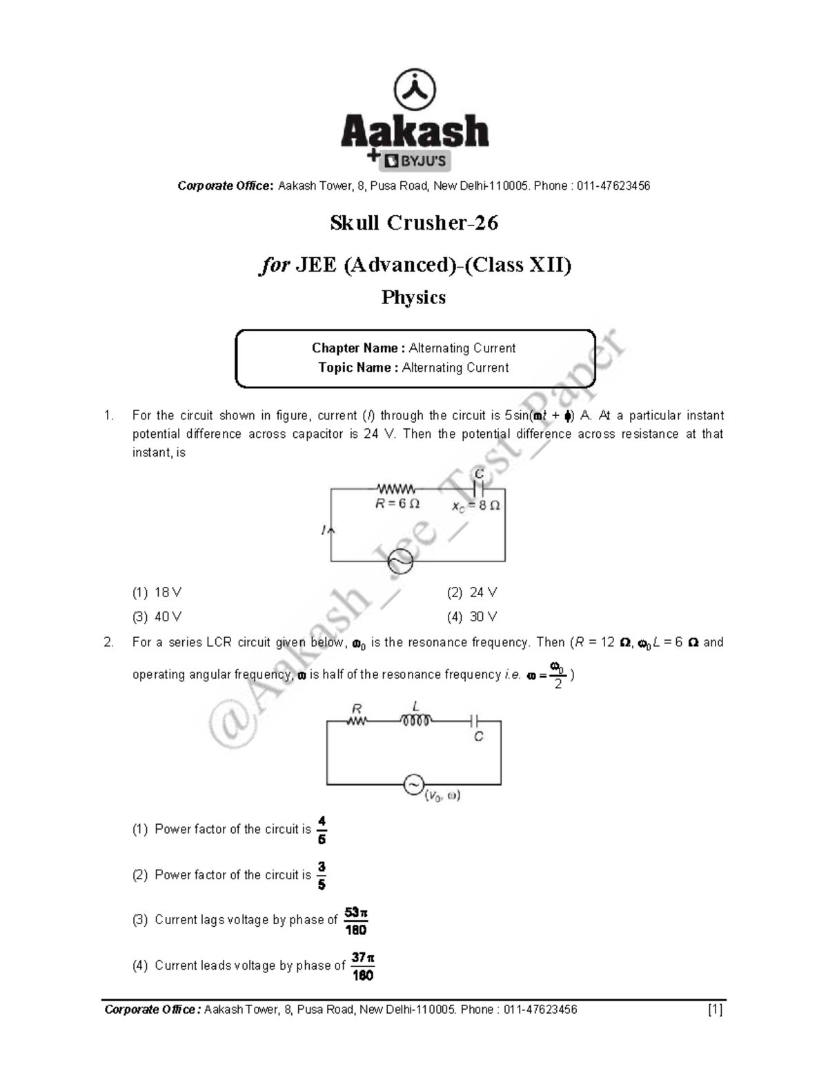 Crusher-26 watermark - Practical material - Corporate Office : Aakash ...