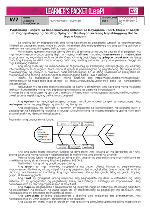 Q4 EPP DLL WEEK 3 - Daily Lesson Plan Grade 4 MATATAG - MATATAG Kto ...