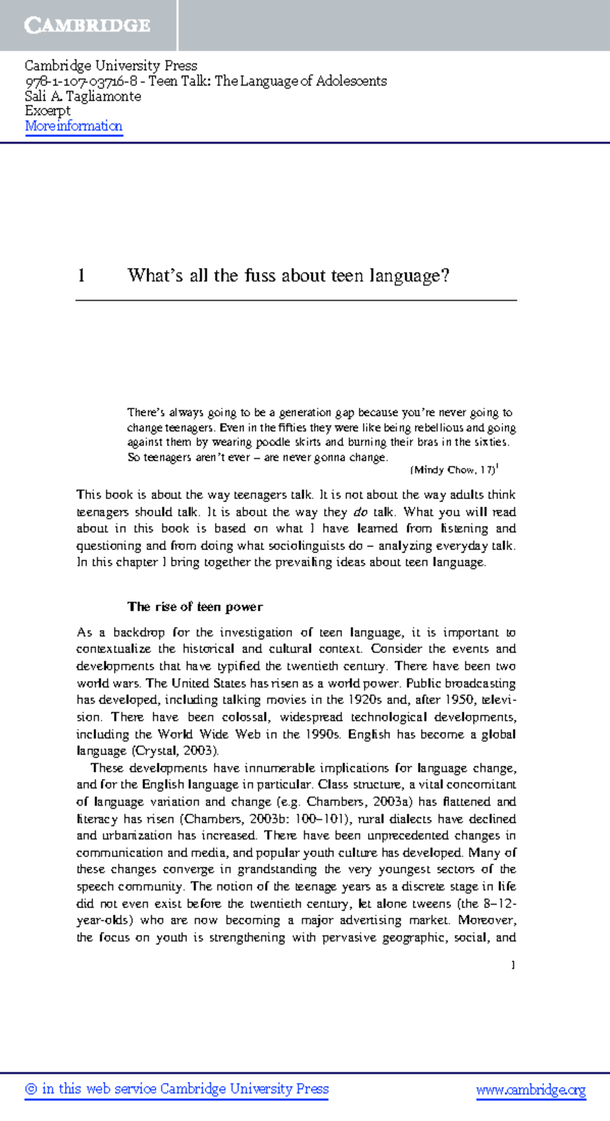 A Level English Language Notes: Slangs, Teen Talk, and Neologisms - Studocu