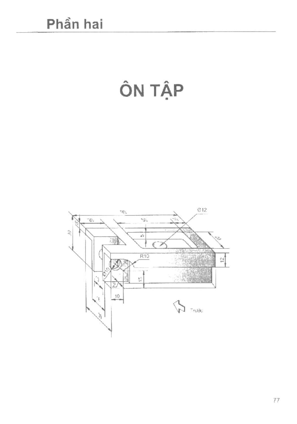 Vẽ Kỹ Thuật Phần 2 - ÔN TÂP If 012 20 50 - Studocu