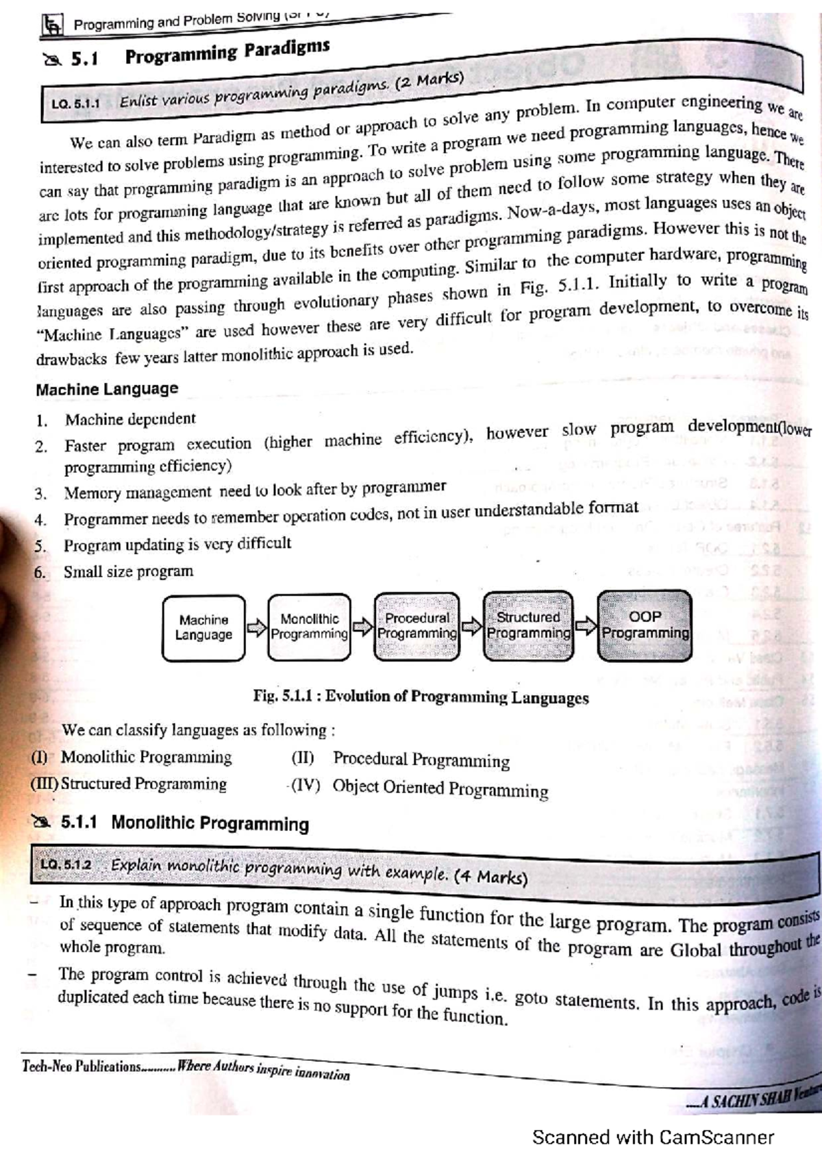 OOPS - Programming Paradigms and Concepts (PPS) - Studocu