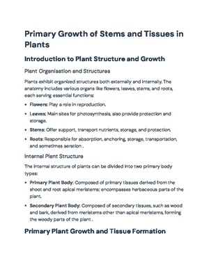 Plant Structure: Anatomy & Morphology - Key Concepts Overview - Plant ...
