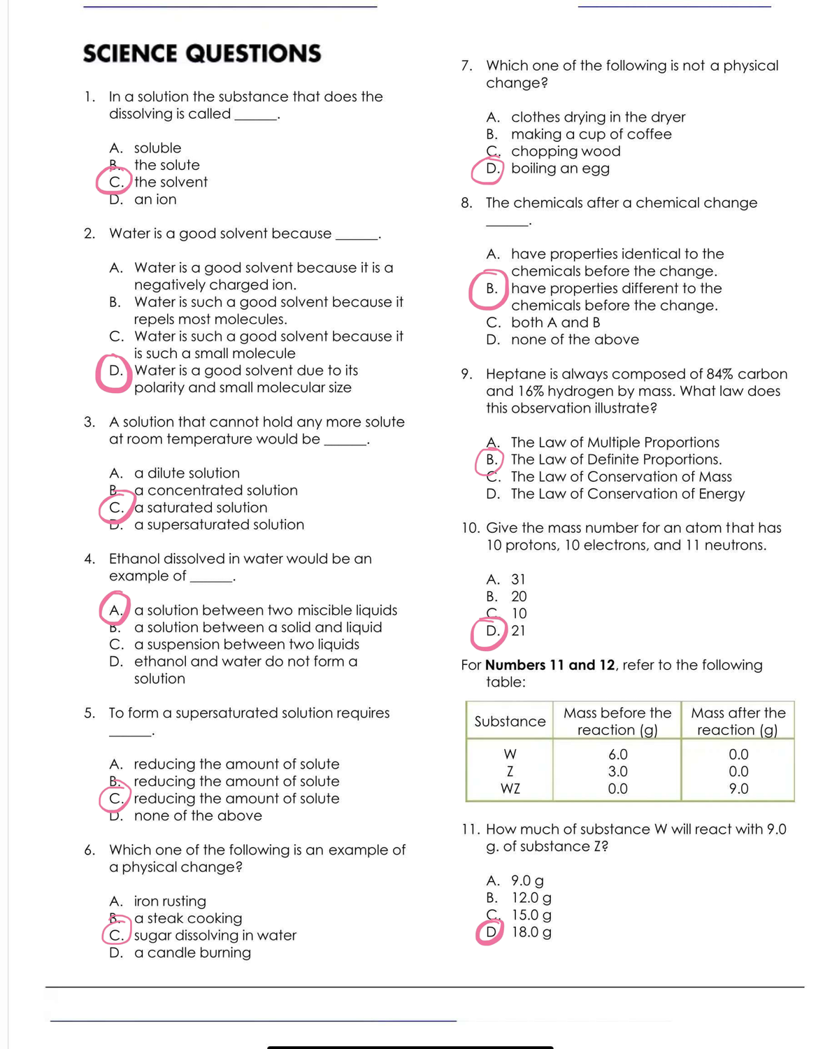 Science REV 2026: Comprehensive Study Guide and Practice Questions ...