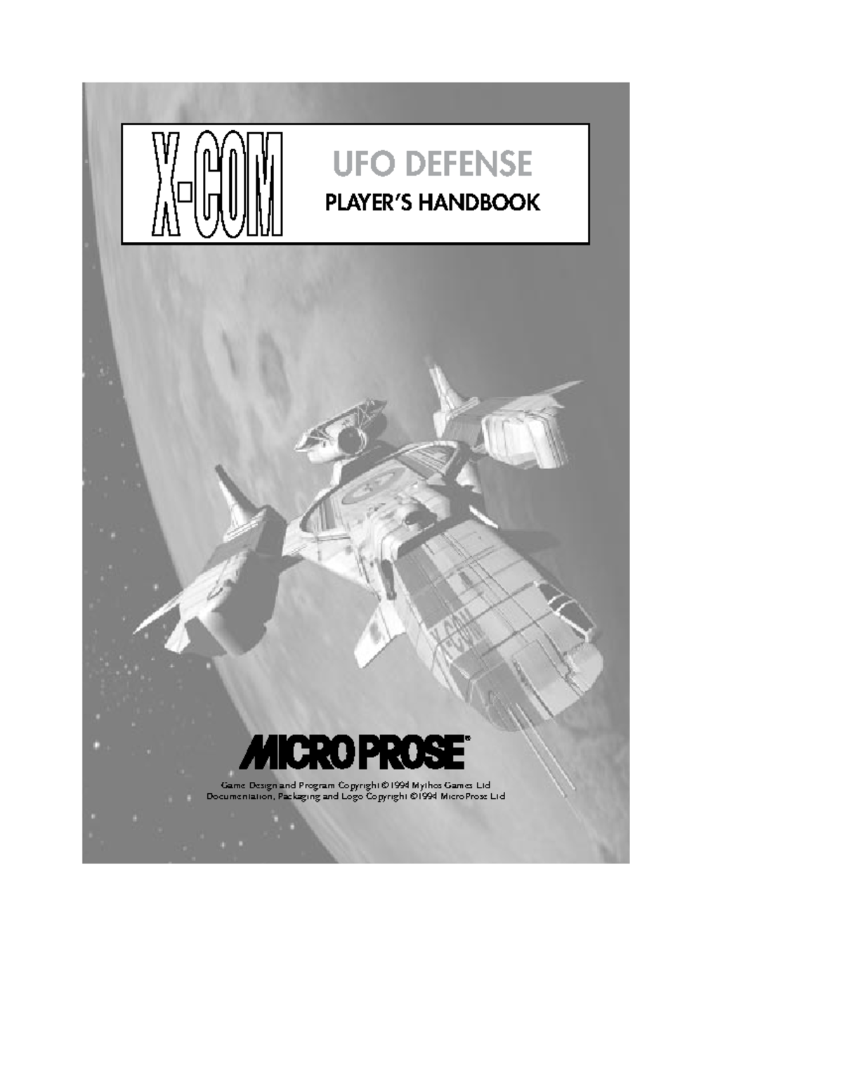 UFO Defense Manual E1: Technical Supplement for PC Users - Studocu