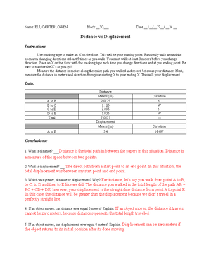 Ch7-Lab-Wave on a strings - Lab Report for Ch 7-Lab: Waves on a String PhET Colorado Simulations ...