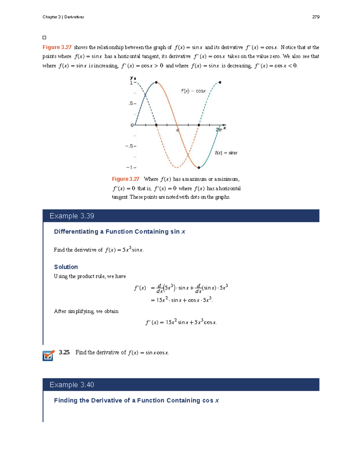 Chapter 3: Derivatives in Calculus Volume 1 - Part 144 - Studocu