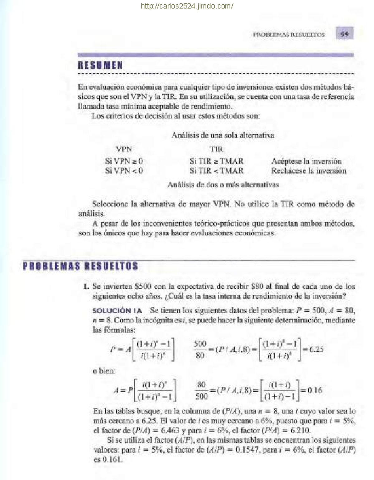 Ejercicios Prácticos de TIR, TMAR y VPN - Conceptos Clave y Soluciones ...
