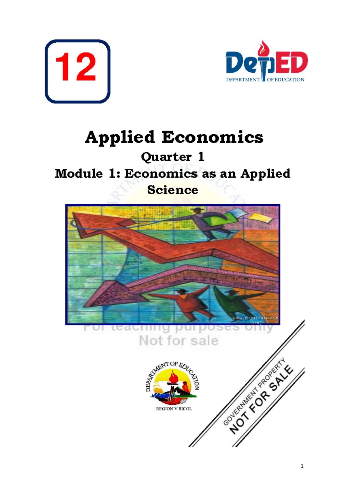 Applied Economics Grade 12 Q1 Module 1: Understanding Economic Concepts - Studocu