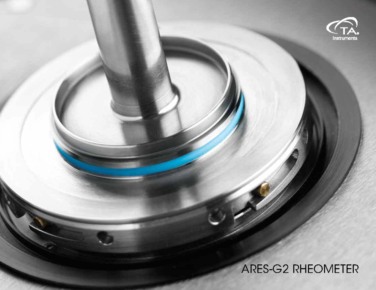 Broch ARES G2 2017 EN: Advanced Rotational Rheometer Overview - Studocu
