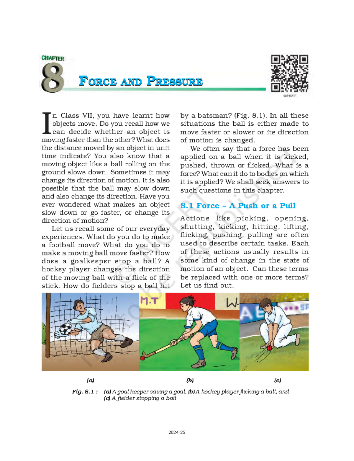 Force and Pressure: Understanding Motion and Interaction in Grade 8 ...