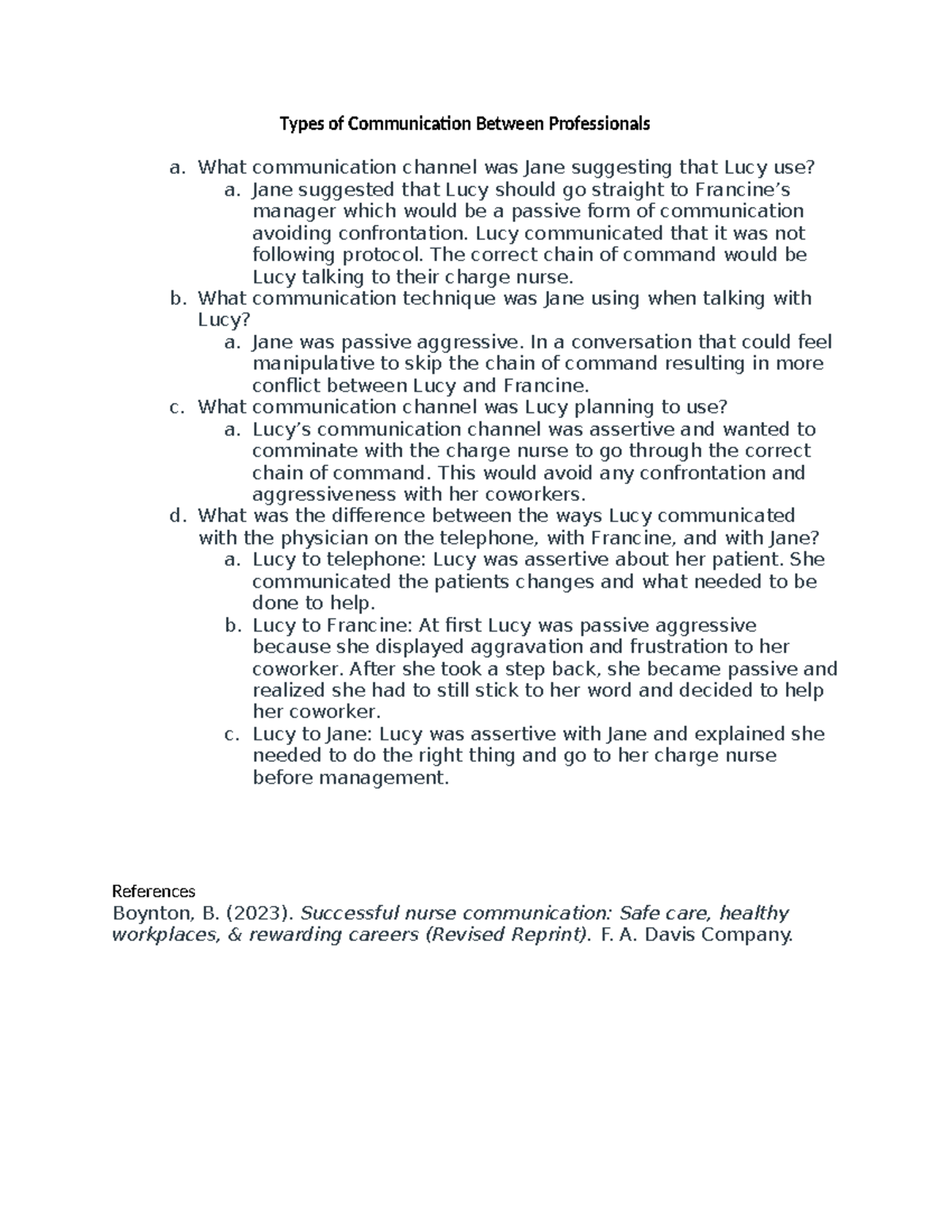 Communication Dynamics Among Professionals: A Comprehensive Analysis ...