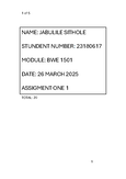 PAR1501 - Unisa - Paralegal studies - Studocu
