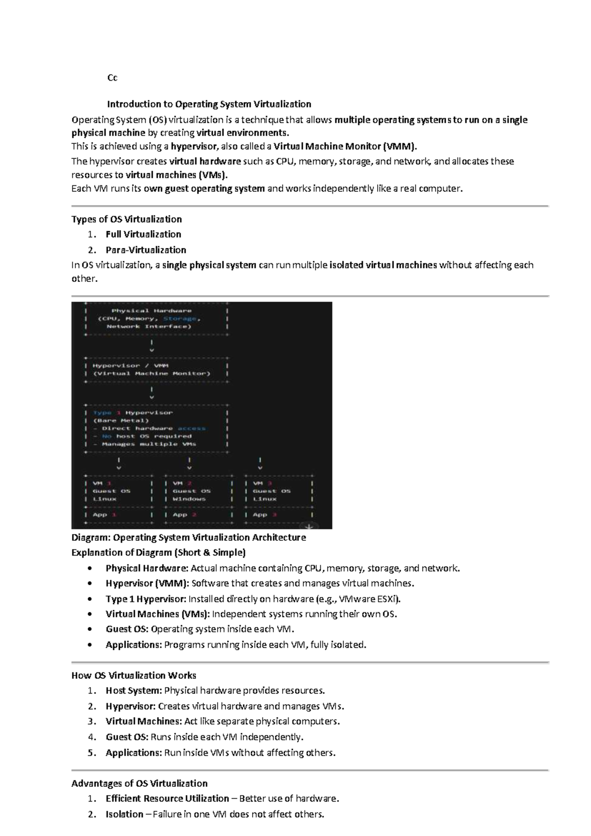 Cc Study Material for EnTC Cloud Computing Viva Exam - Studocu