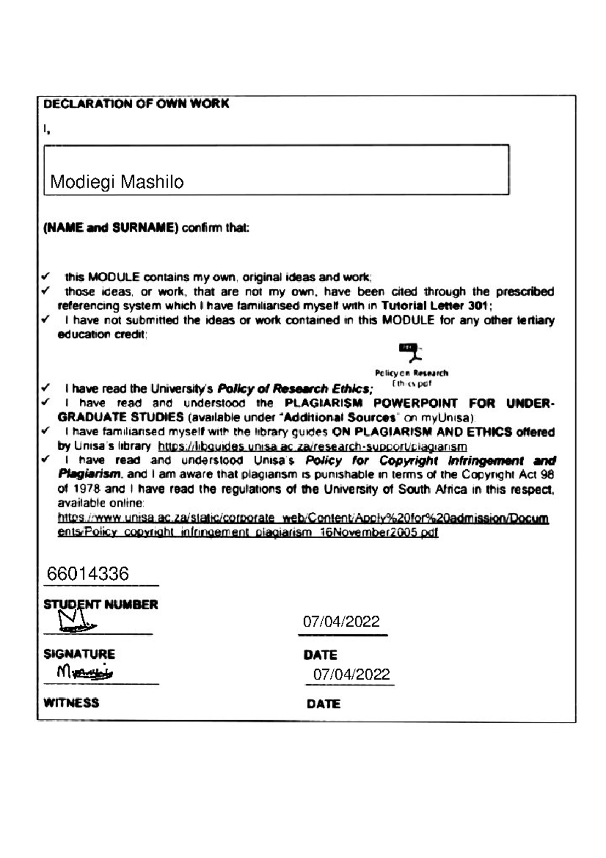 DPR1501 Ass 2 - Assignment 2 for Semester 1 Analysis - Studocu