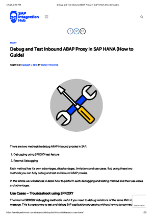 How To Fully Test XML Docs in SAP – Sproxy SXMB MONI - TECHLOREAN. LIFE ...