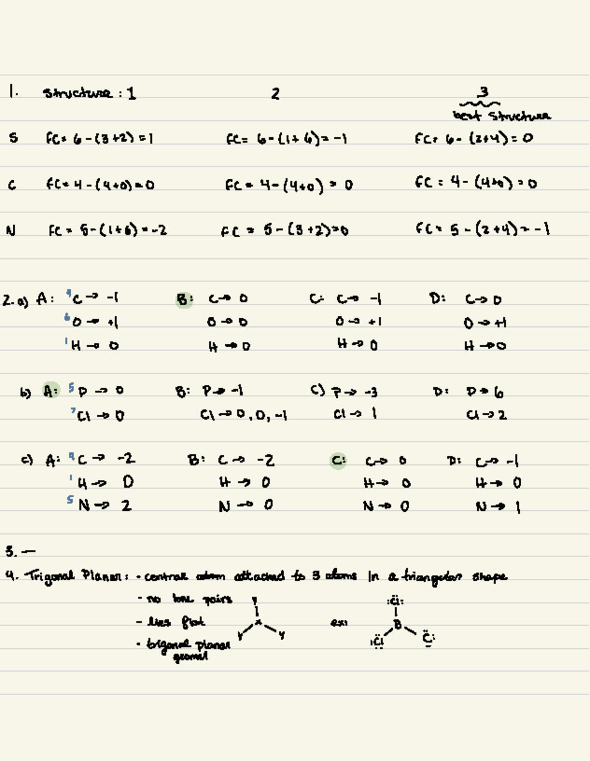 Assignment 8: Structure and Geometry Analysis in Chemistry - Studocu