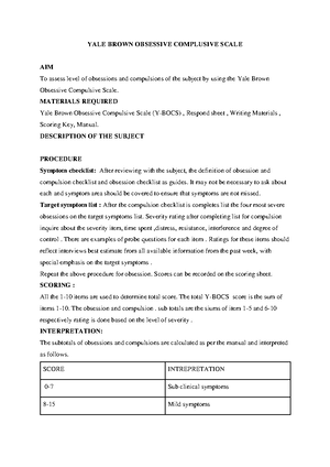 Nimhans SLD Battery - NIMHANS SLD Battery The NIMHANS Index of Specific ...