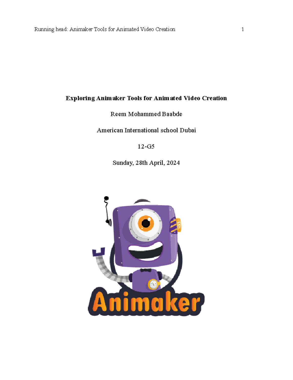 Exploring Animaker Tools for Video Creation: A Comprehensive Study ...