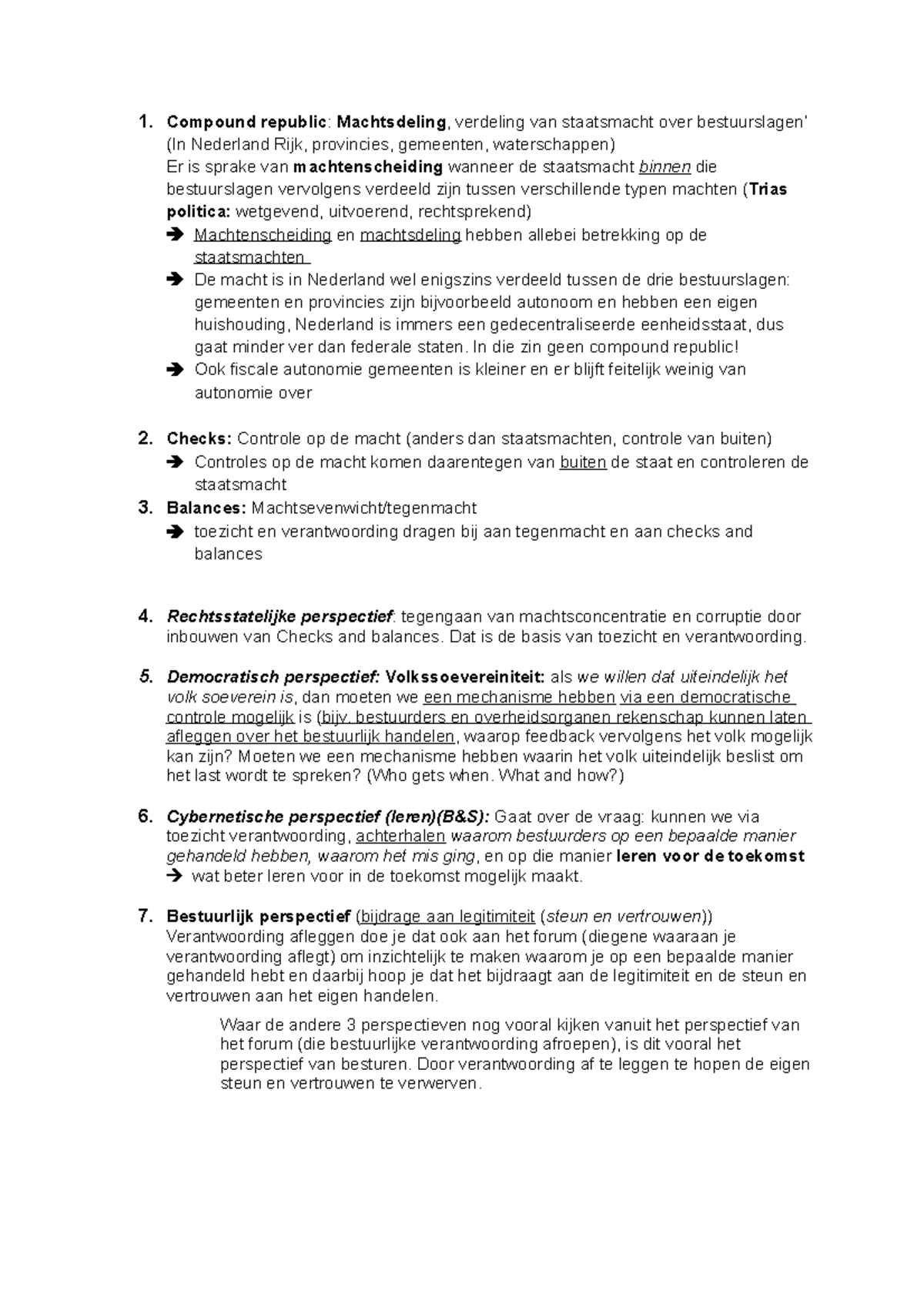 TRV synoniemen 2 - Kernconcepten van Macht en Verantwoording in de TRV ...