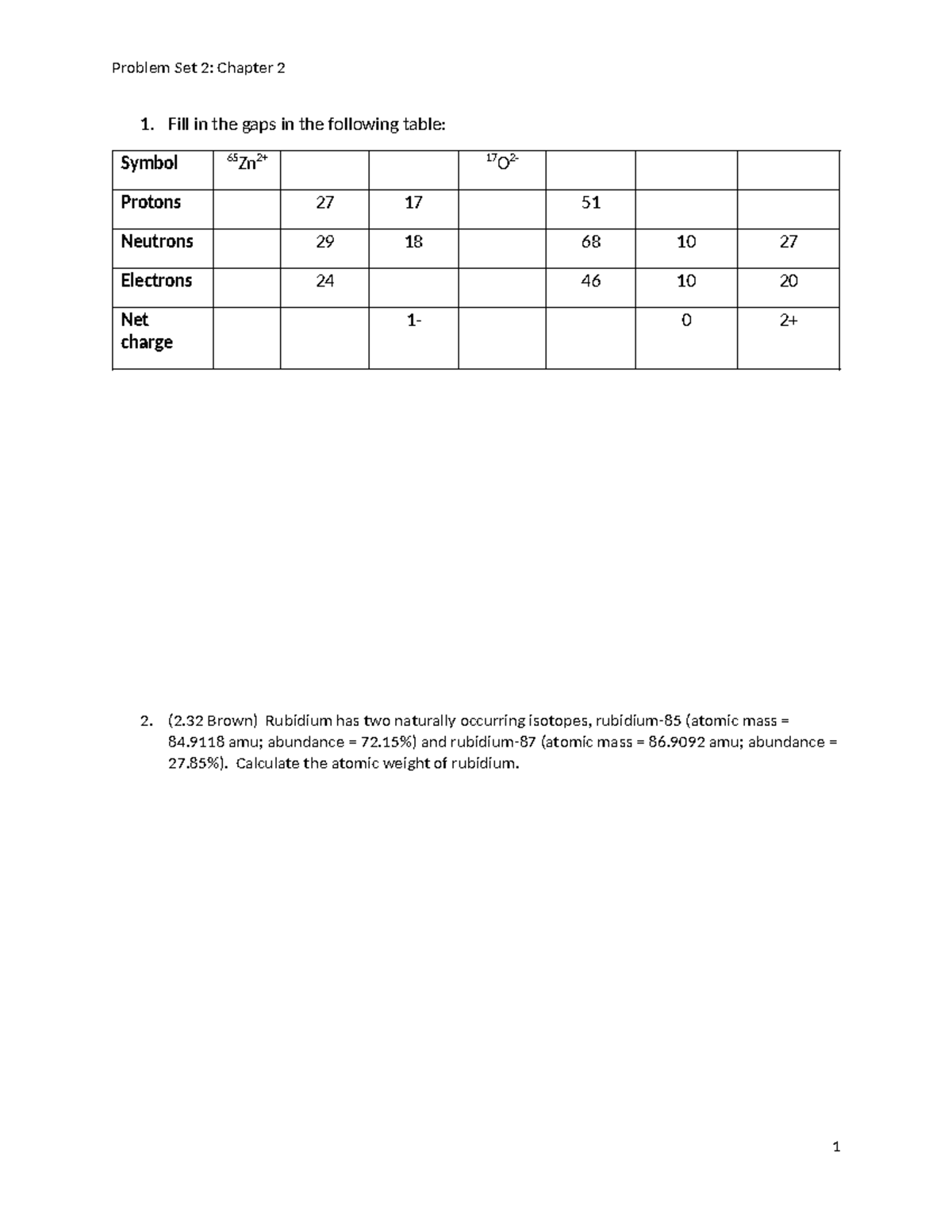 HW set 2 - chapter 2(2) - just want to make sure my answers are correct ...