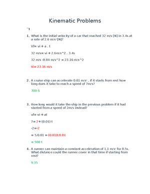 Kinetic and Gravitational Potential Energy Problems - 14 meters What is ...
