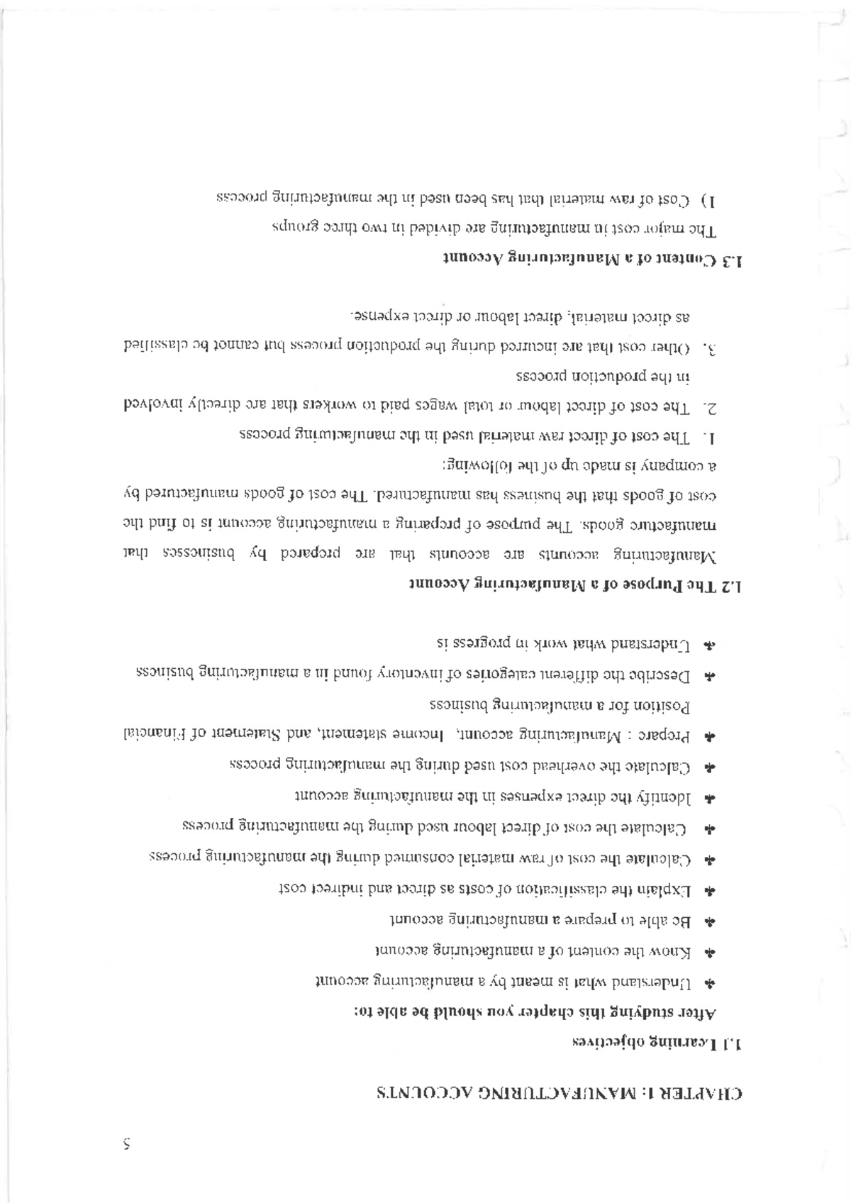 Manufacturing ACC 101: Comprehensive Account Preparation Notes - Studocu