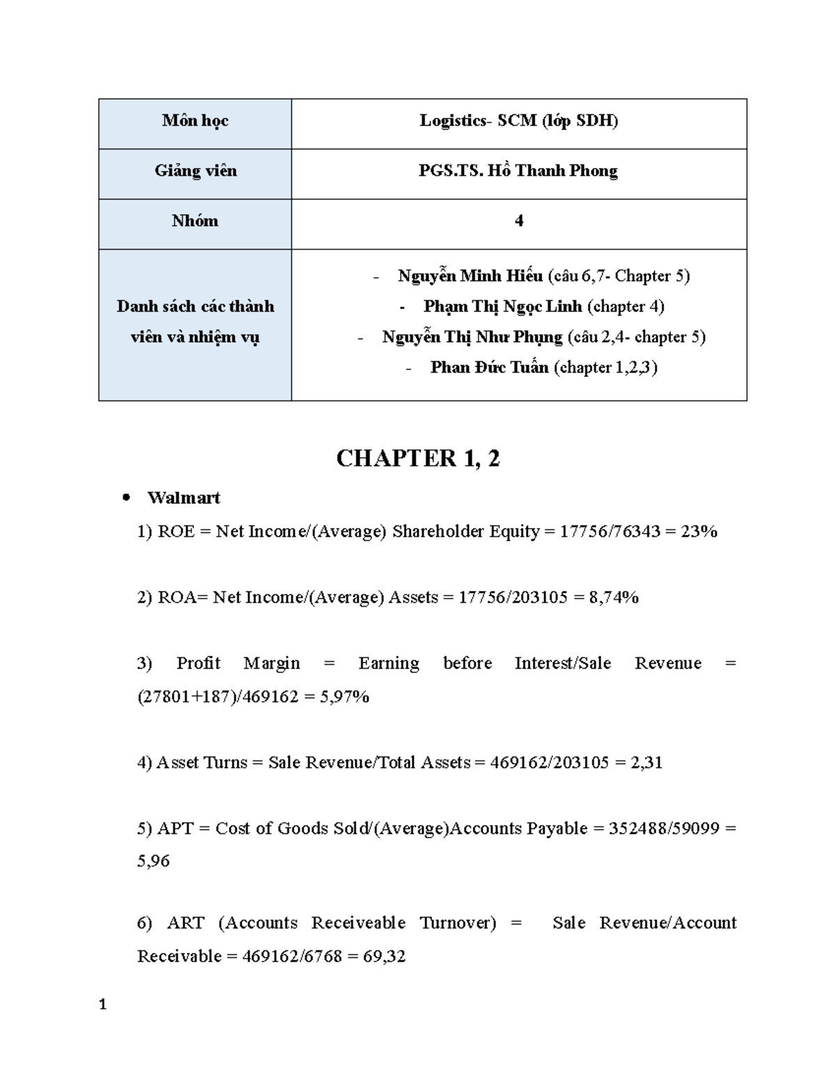 Chapter 4 - Exercises and Practice Problems - Studocu