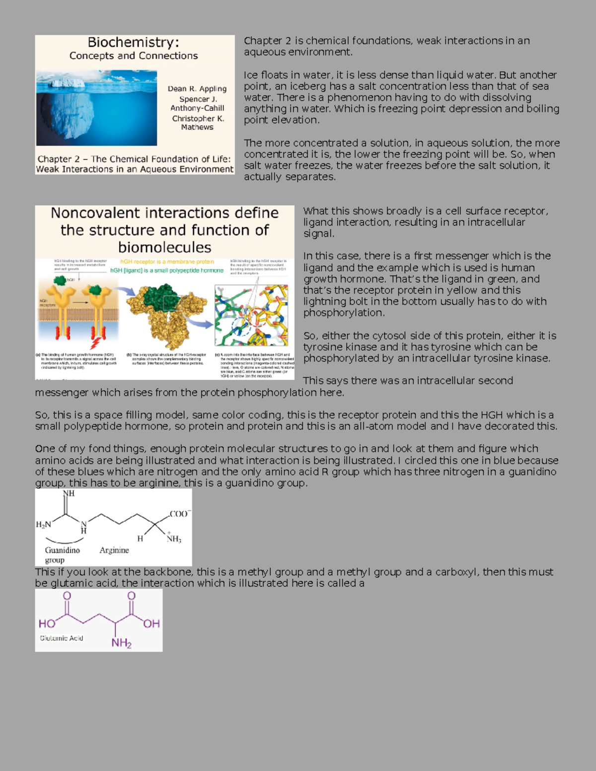 Chapter 02 - Chemical Foundations and Weak Interactions in Aqueous ...