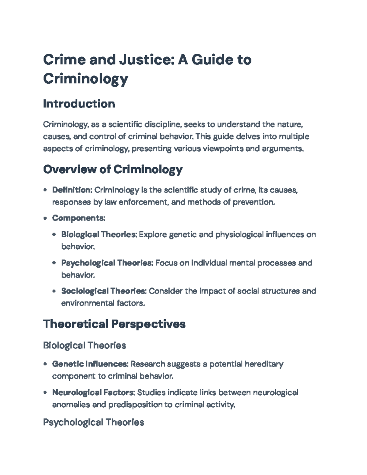 Criminal Justice System Overview: A Criminology Guide (CRIM 101 ...
