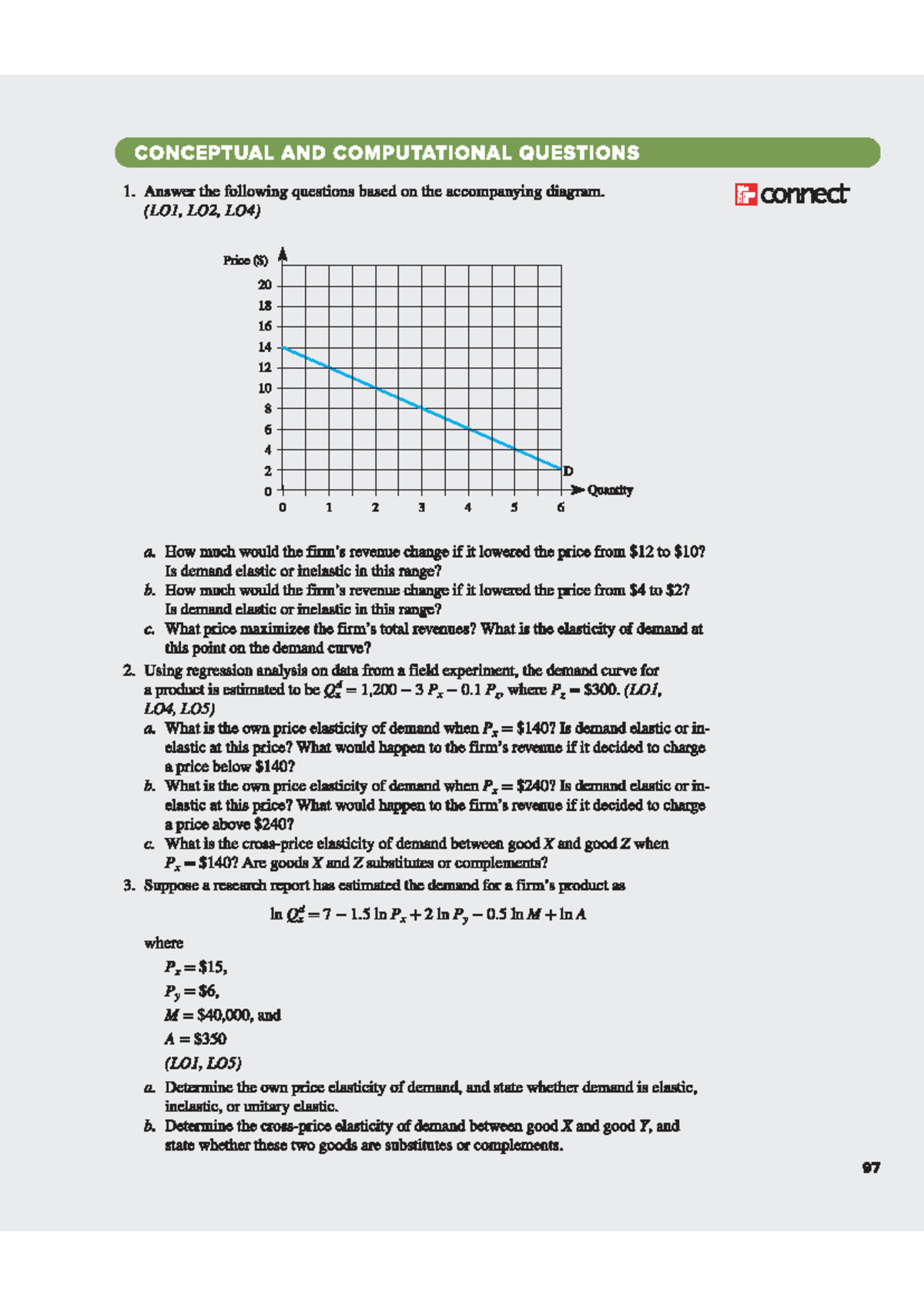 Econ 101: Chapter 3 Conceptual & Computational Questions - Studocu
