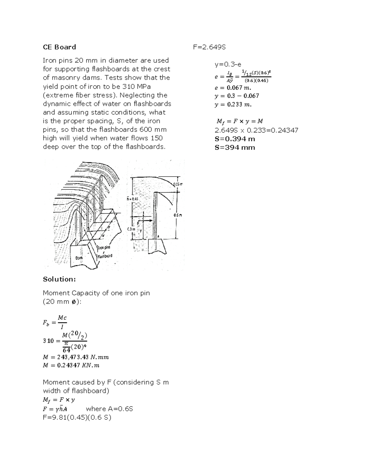 CE Board Reviewer: Problem-Solution Compilation for Civil Engineers ...