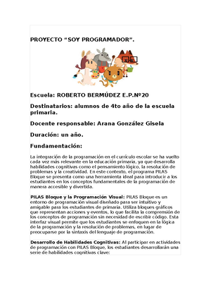 Proyecto Folklore - Título del Proyecto: "Explorando las Raíces ...