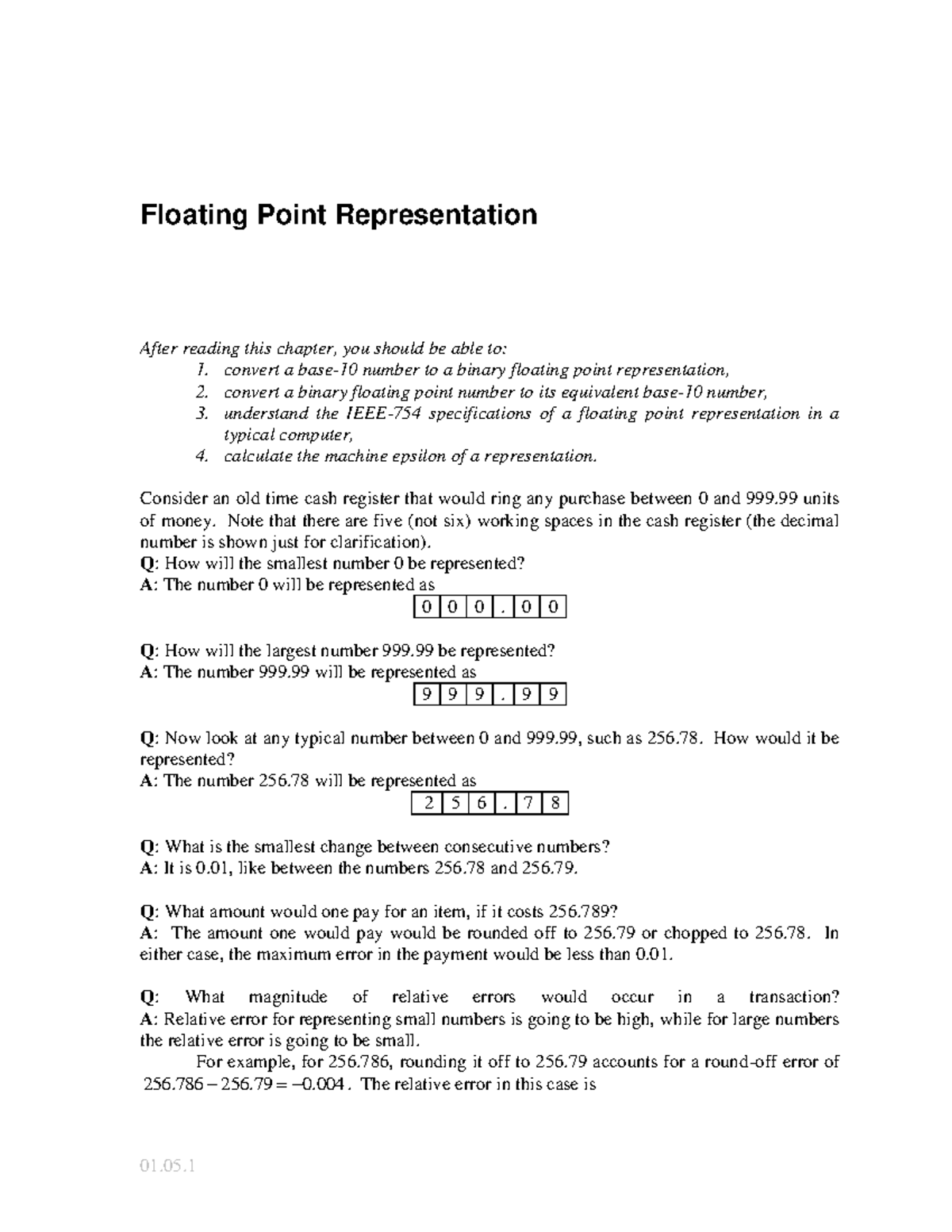 Floating Point Representation: Understanding IEEE-754 and Conversions ...