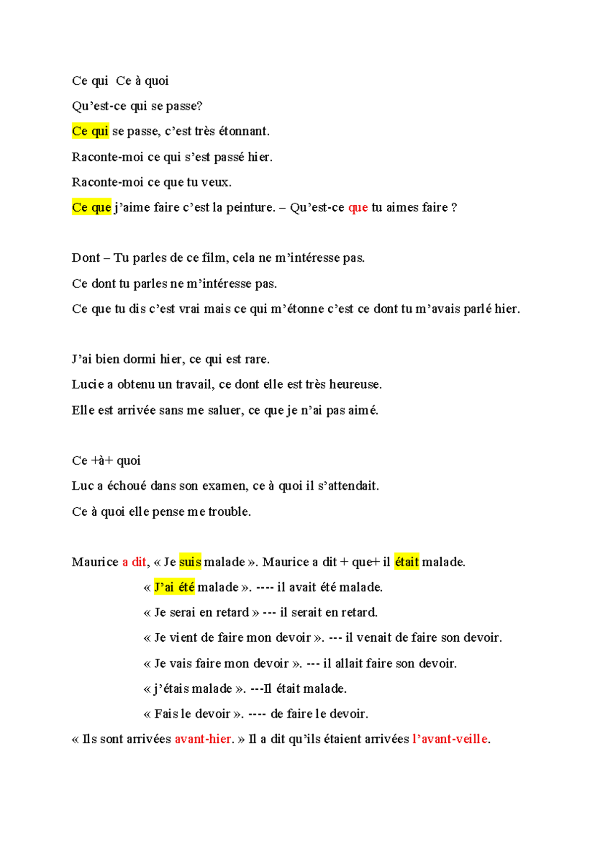 Grammar Notes for BA 3 Sem 5 - 2025 - Studocu