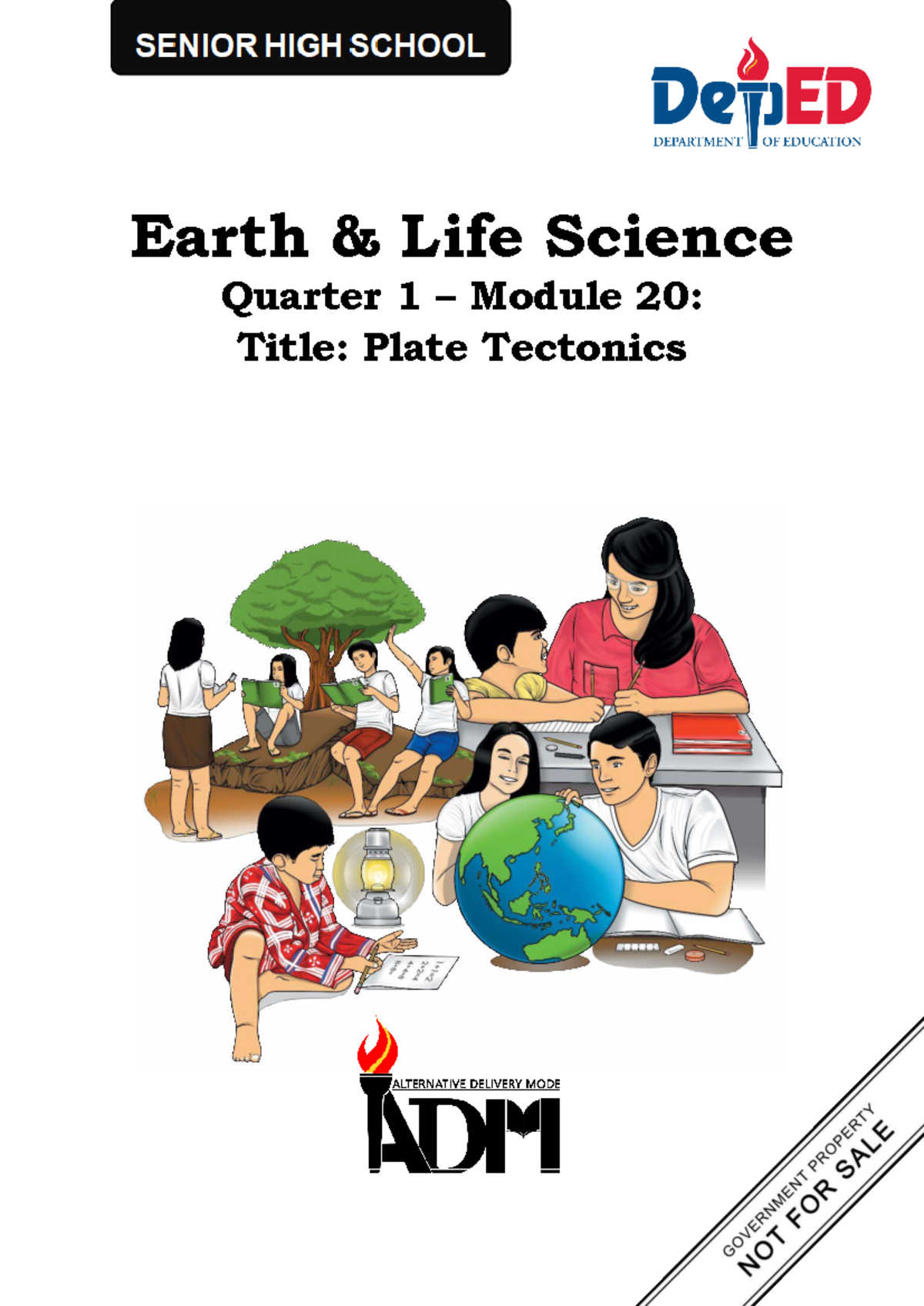 Grade 11 Earth & Life Science: Plate Tectonics Module 20 - Studocu