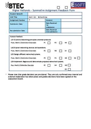Pcp - mmm - Pearson Higher Nationals in Computing Unit: 6 Planning a ...