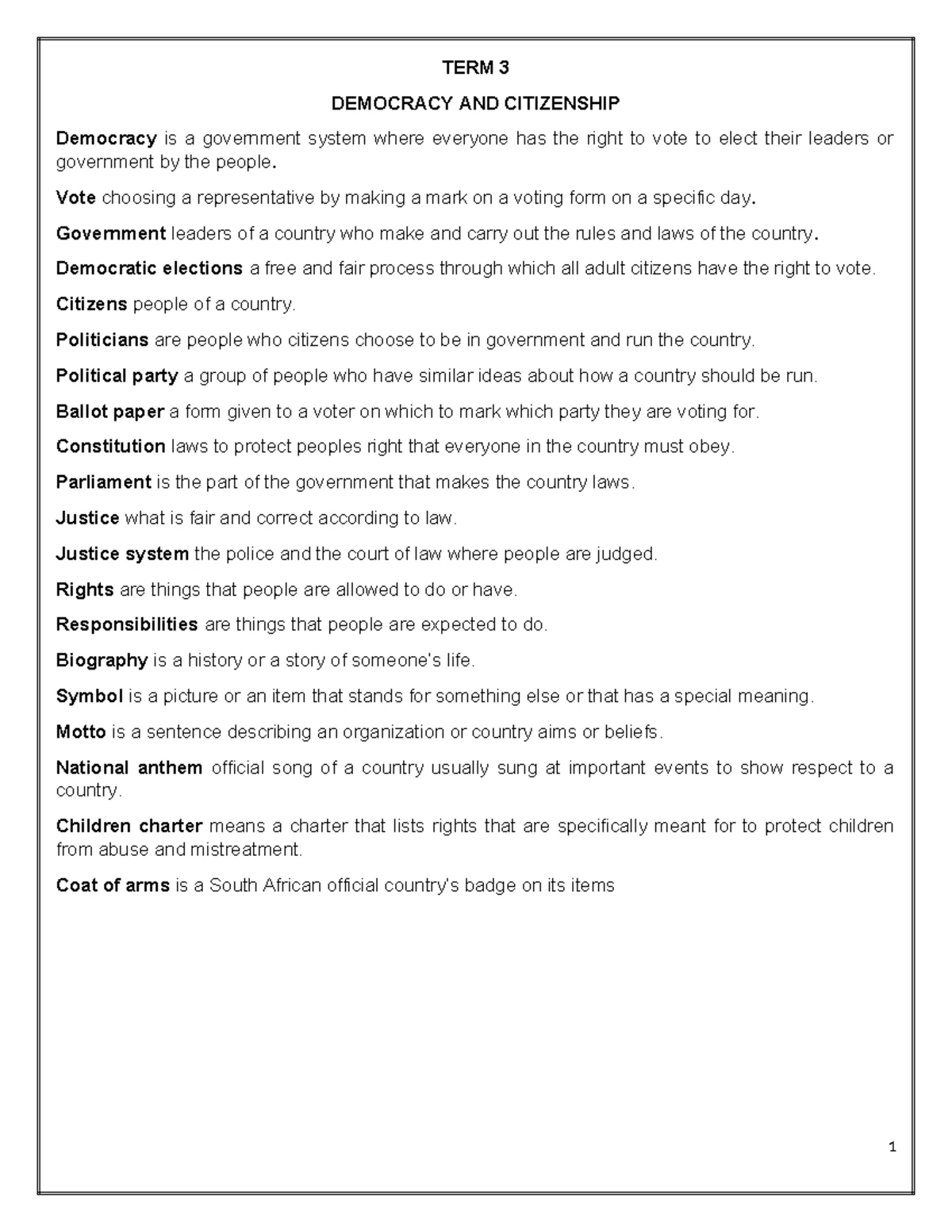 Lesson Plan Gr 5 SS History T3 W5 - Directorate: Curriculum GET: LESSON ...