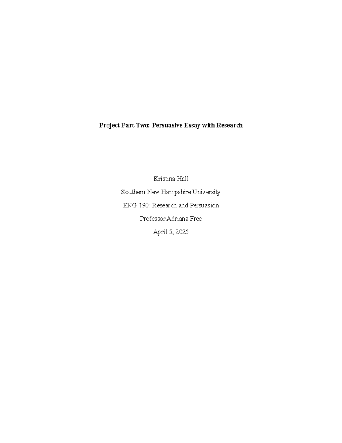 ENG 190: Persuasive Essay on the Impact of a 4-Day Workweek - Studocu