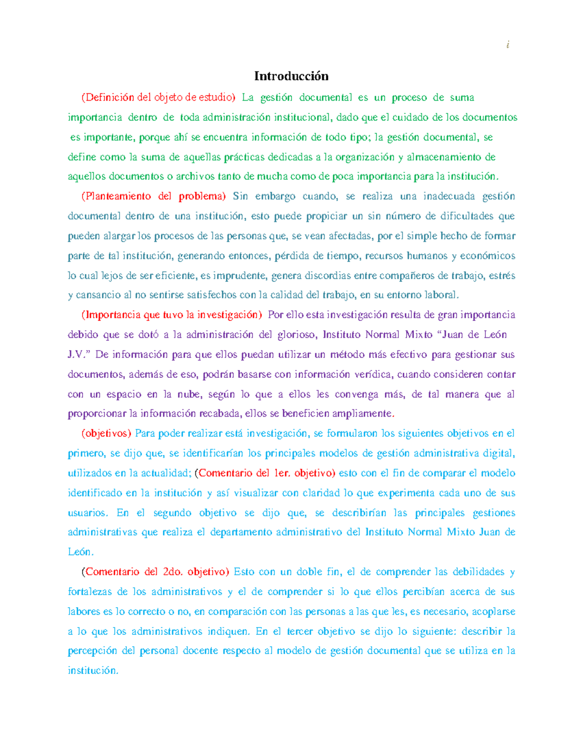 Gestión Documental en el Instituto Normal Mixto de León: Introducción ...