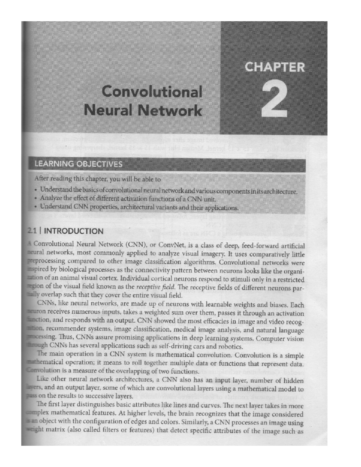 Deep Learning CNN - Machine Learning - Studocu