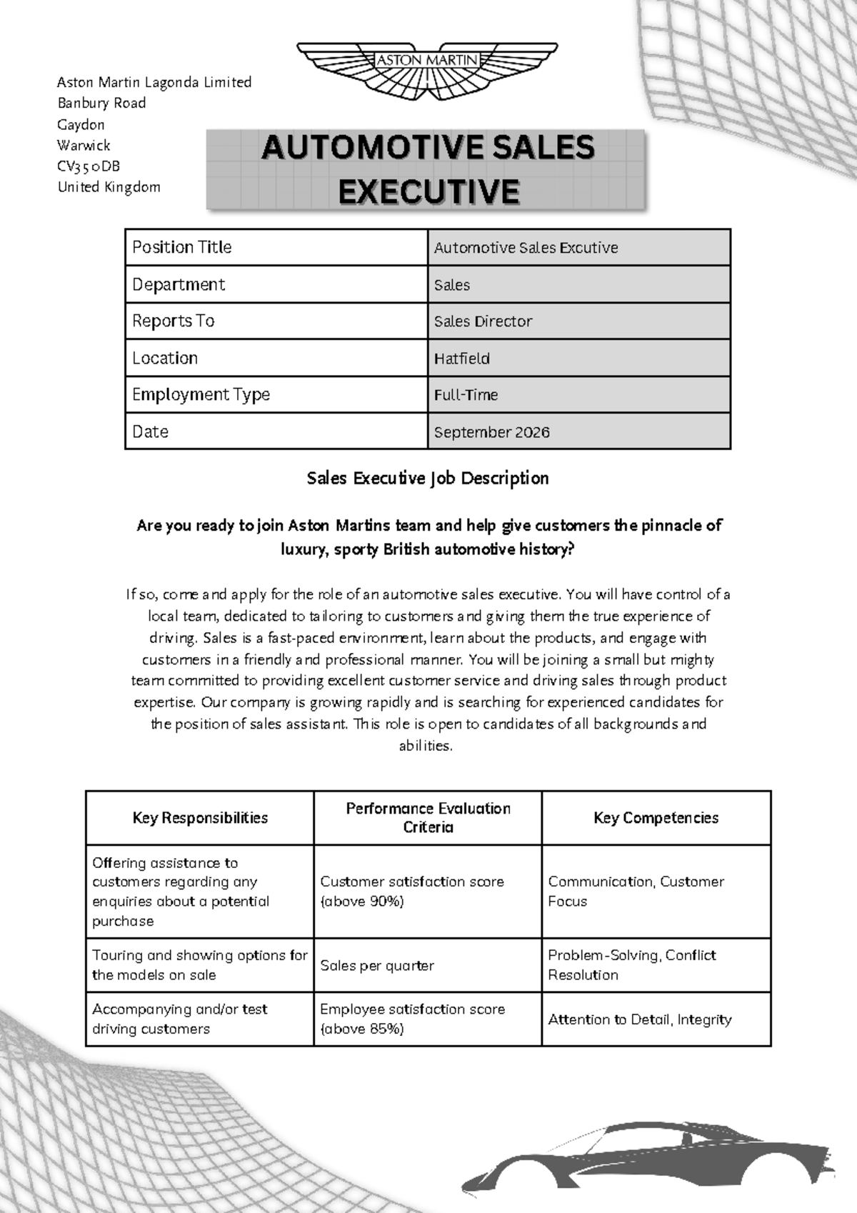 Black and White Stripes Employment Application Form A4 Document ...