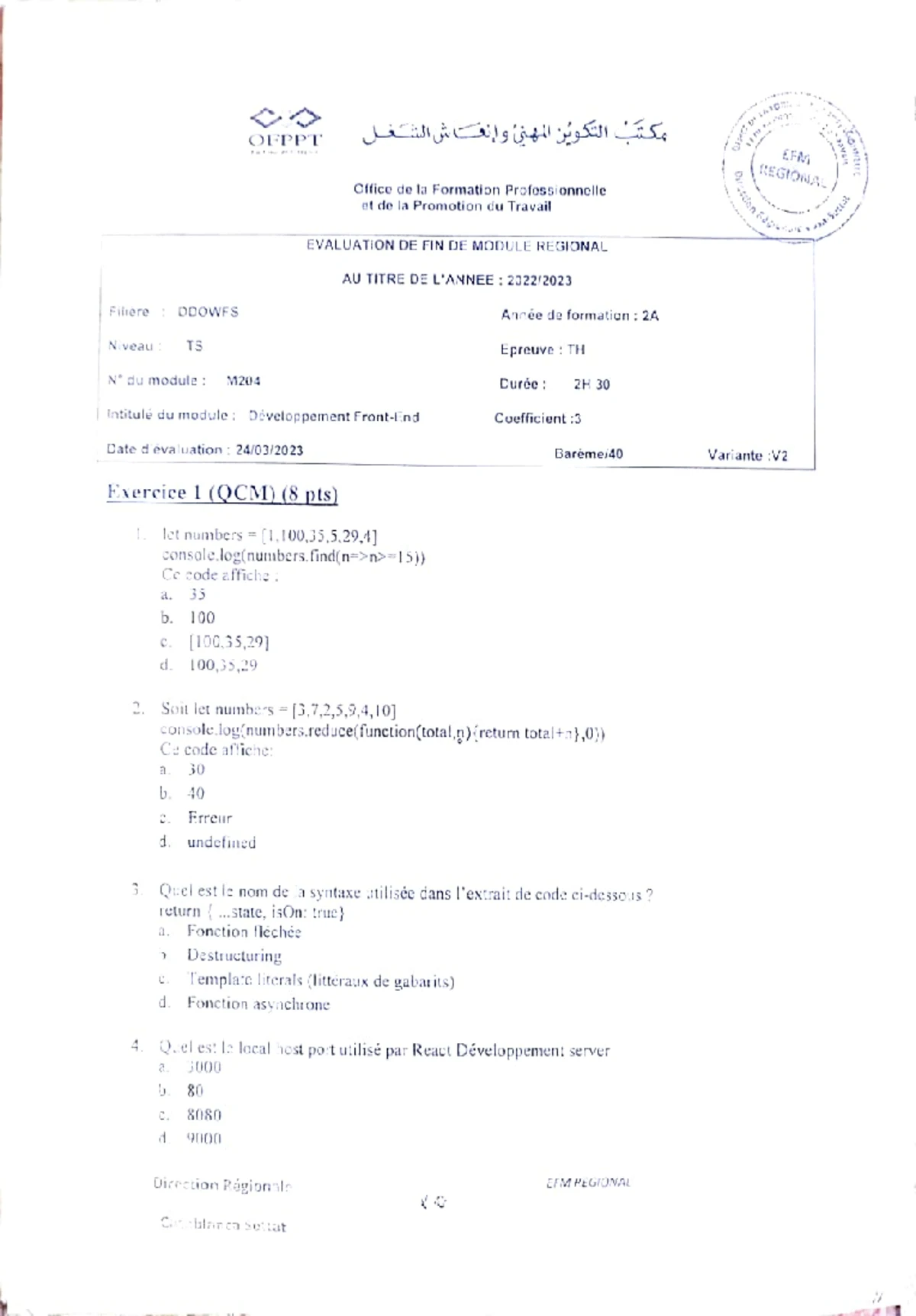 EFF-V2-web full stack-08-11-2023 - 3 Office de la Formation Professionnelle et de la Promotion ...