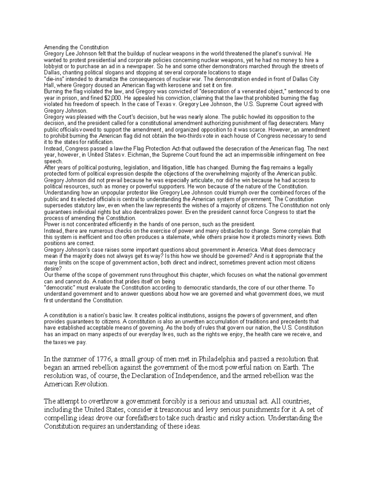 Federalists vs. Anti-Federalists: Examining the Constitutional Debate ...