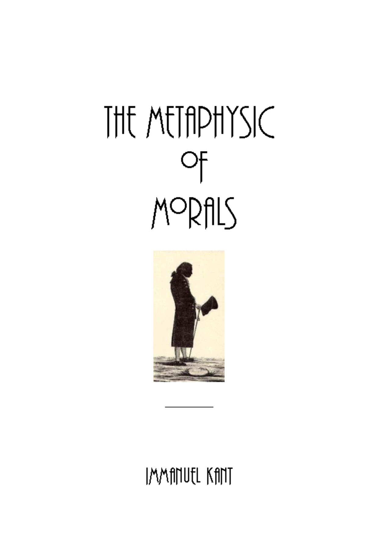 Kant PHIL 101: The Metaphysics of Morals - Comprehensive Study Notes ...
