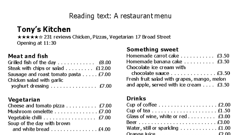 Kitchen 231: Restaurant Menu Review & Tasks on Mediterranean Cuisine ...