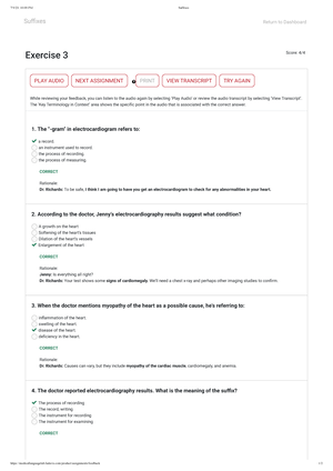 Chap 5:ex1 - ch 5 first assignment - 7/16/23, 6:27 PM Integumentary System - Studocu