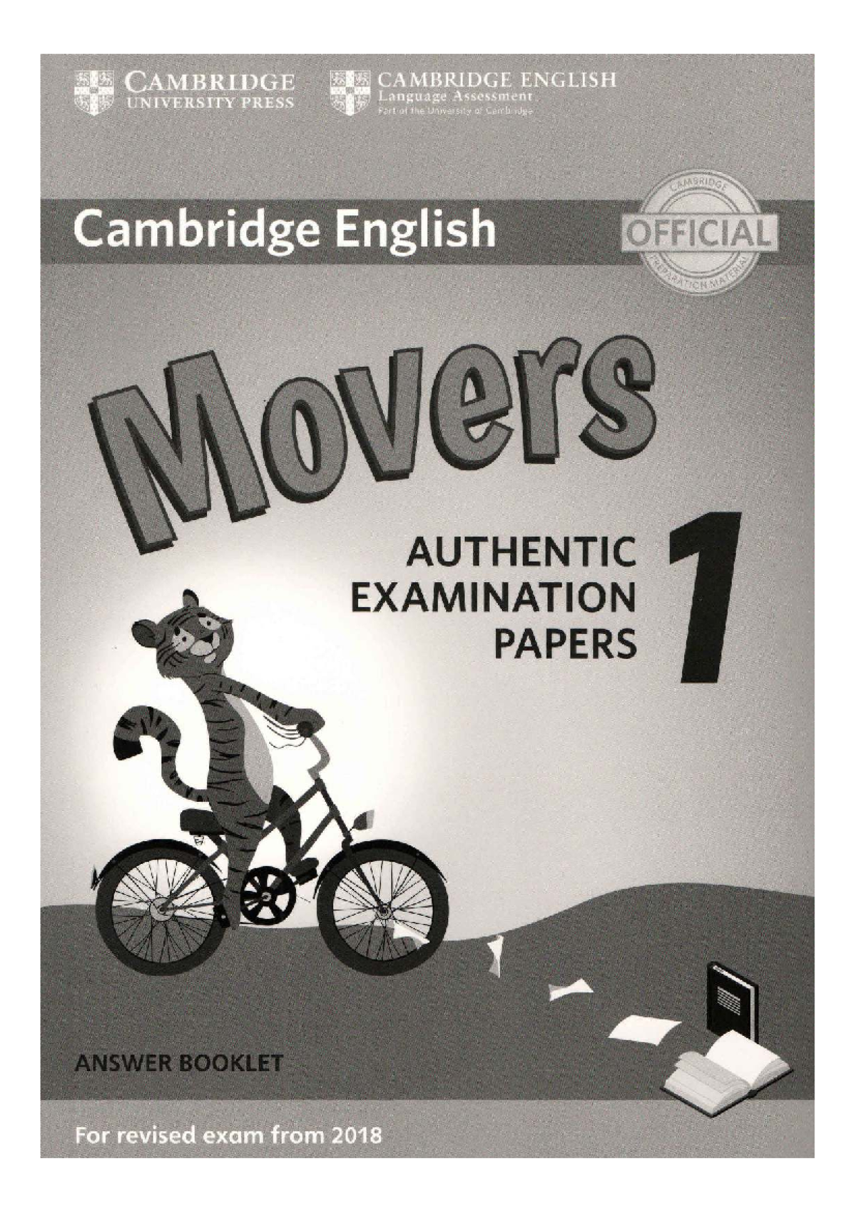 Authentic Movers 1 Exam Paper: Answer Key and Insights - Studocu
